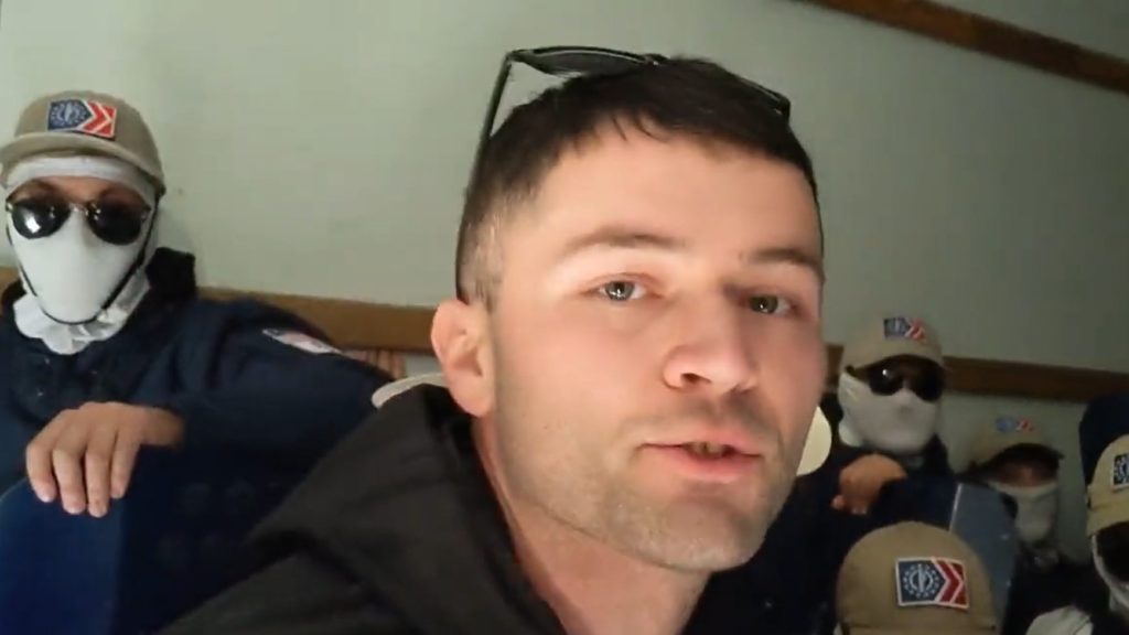 ‘Reclaim America!’: Patriot Front group protests in Washington (UPDATED ...