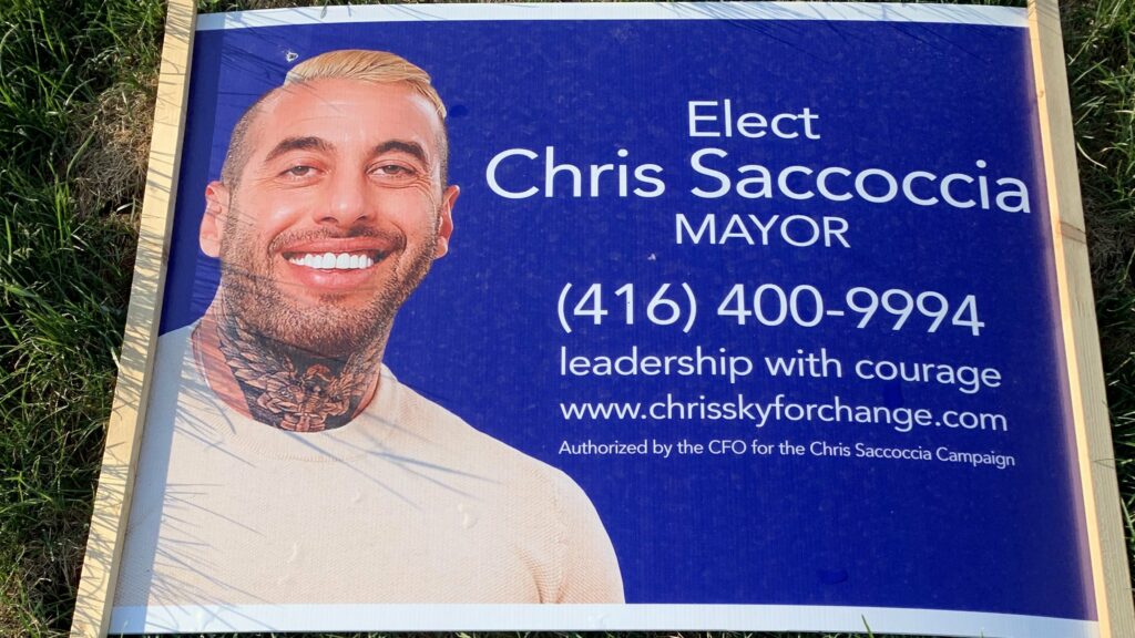 EXCLUSIVE: Toronto mayoral candidate Chris Sky claims he is ‘innocent ...