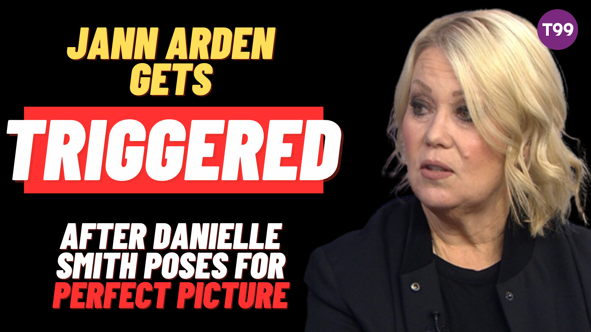 Jann Arden TRIGGERED by Danielle Smith’s picture with man in ‘straight pride’ T-shirt – Toronto 99