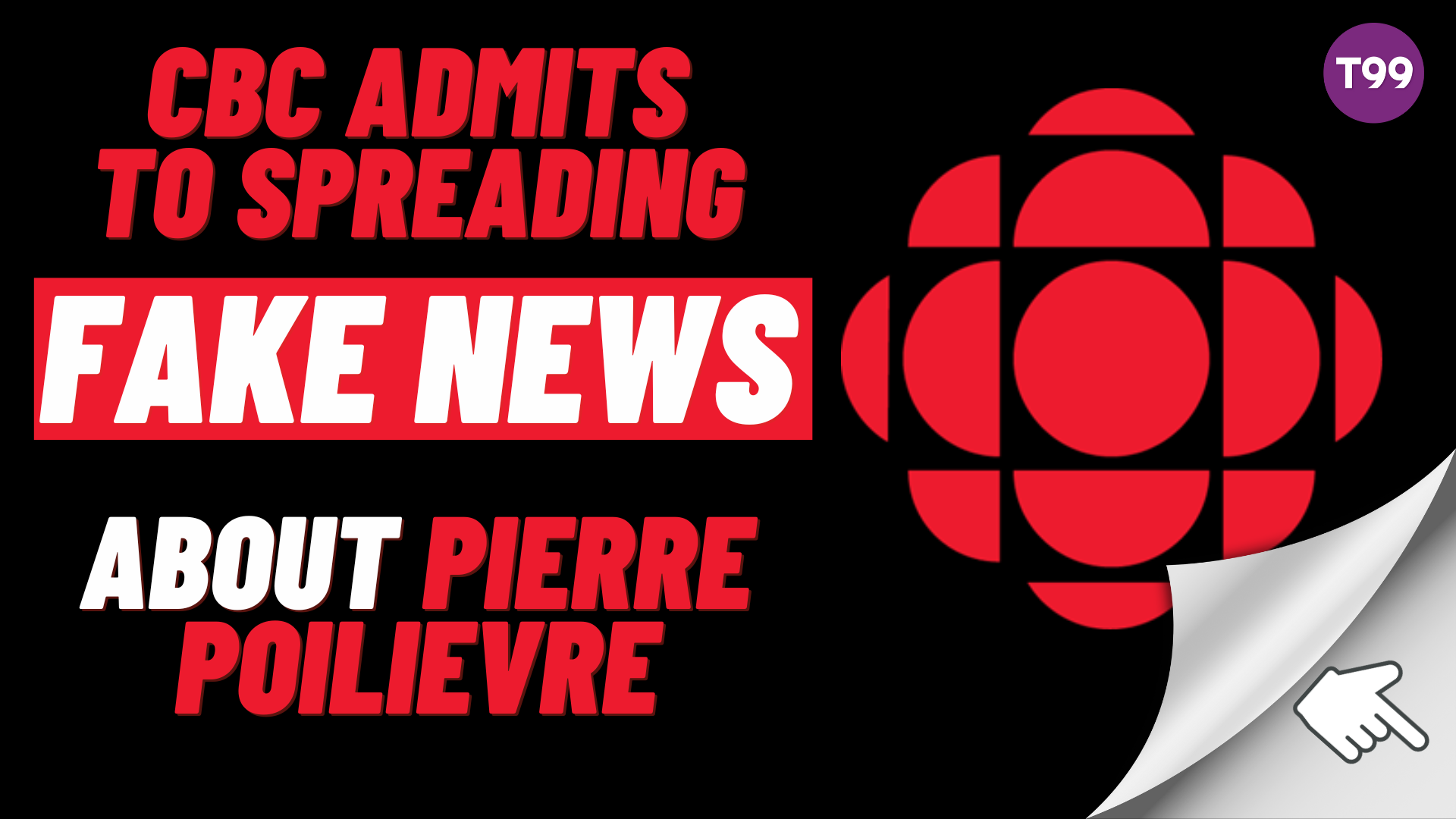 CBC admits to spreading disinformation about Pierre Poilievre – Toronto 99 CBC admits to spreading disinformation about Pierre Poilievre – Toronto 99