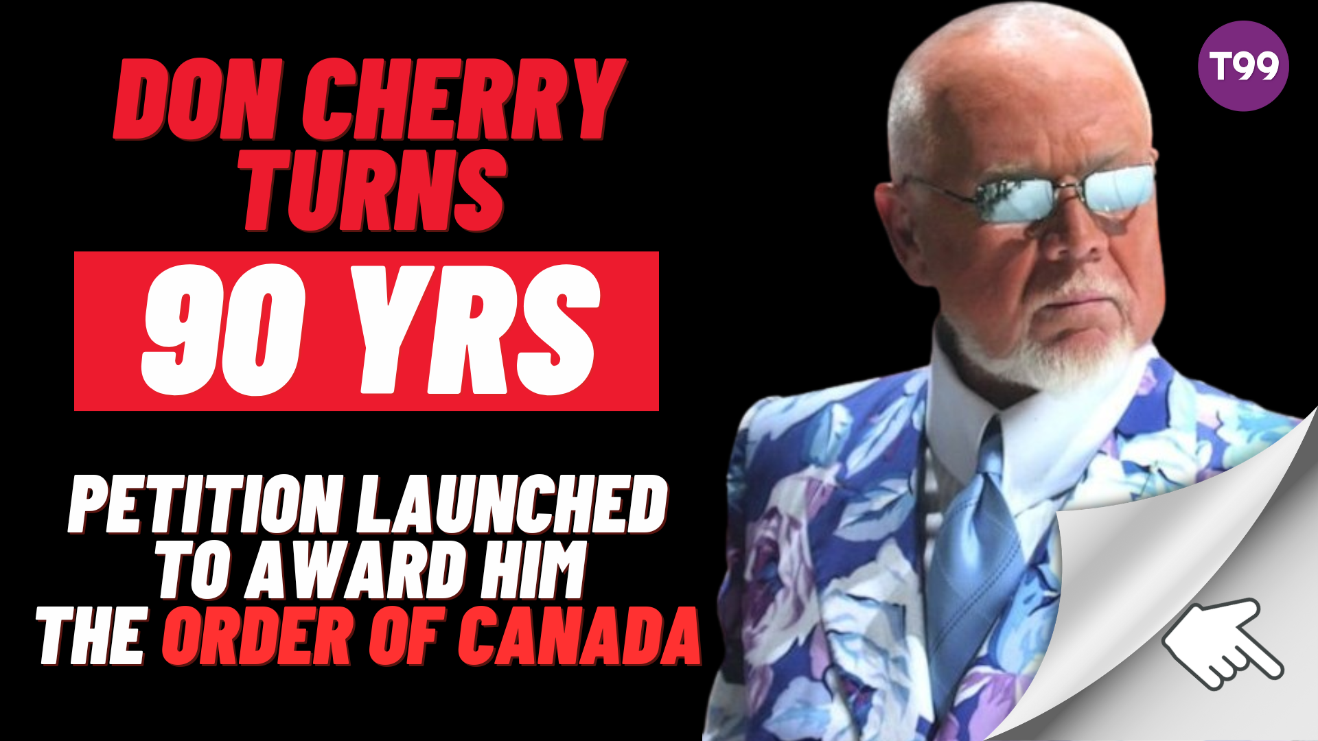 PETITION: Award Don Cherry the Order of Canada – Toronto 99