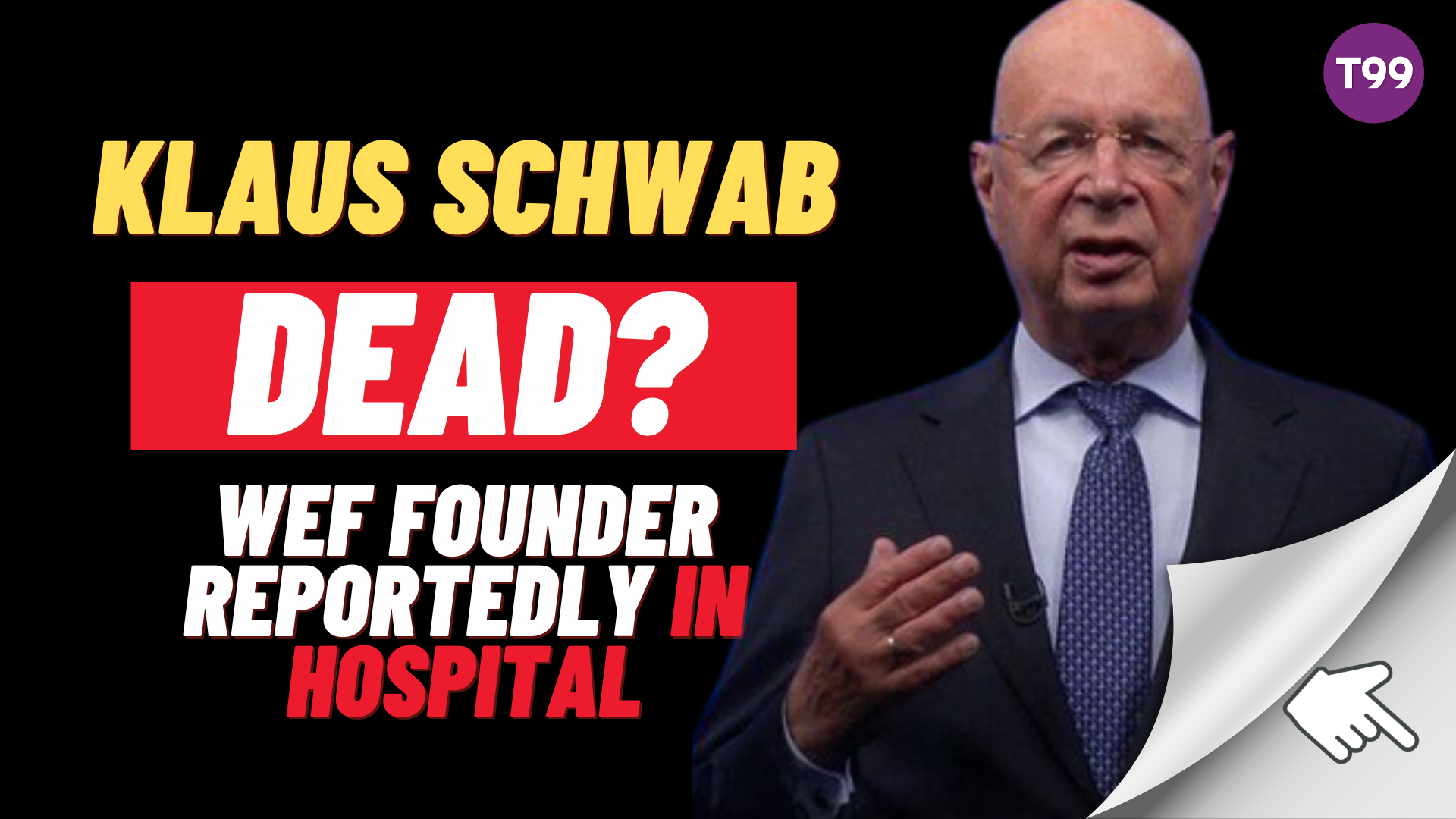 REPORTS: Klaus Schwab in hospital, may be dead (UPDATED) – Toronto 99