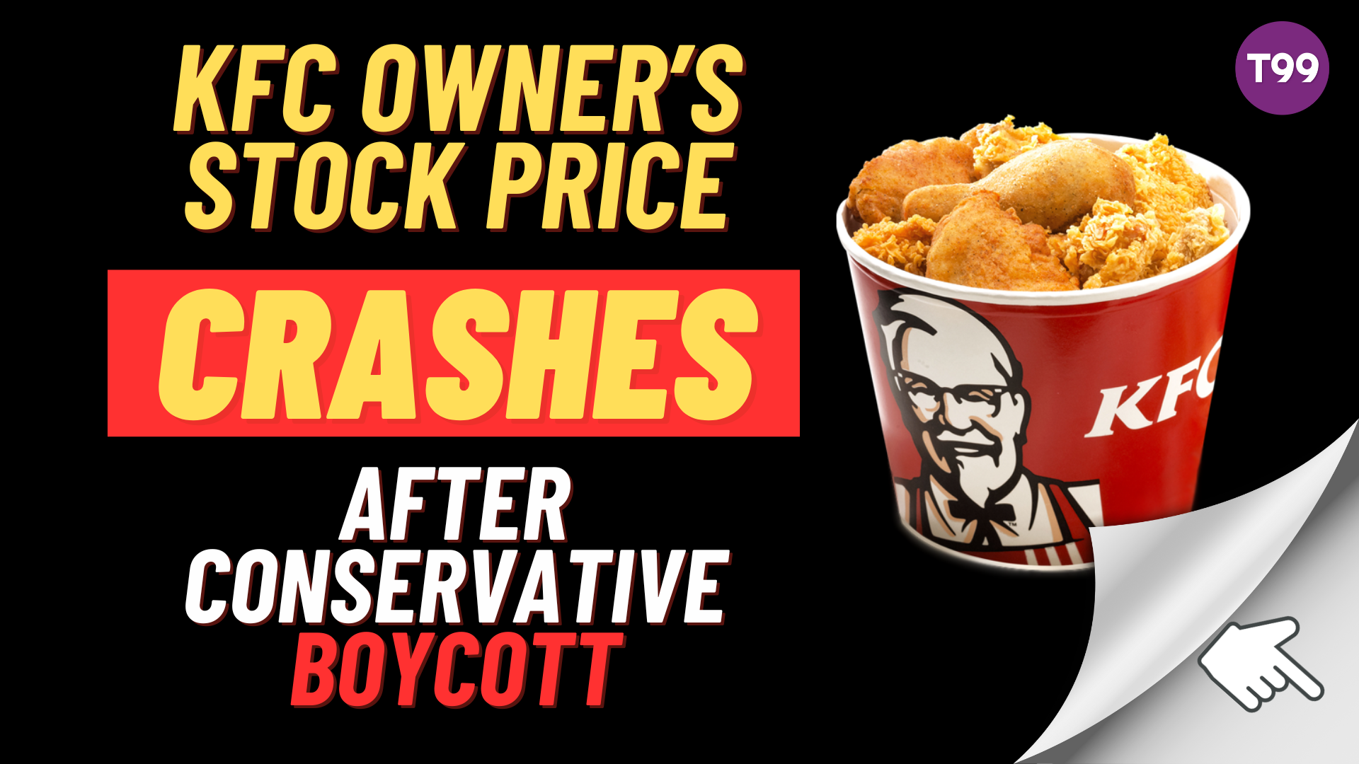 GO WOKE GO BROKE: KFC stock price drops after boycott – Toronto 99