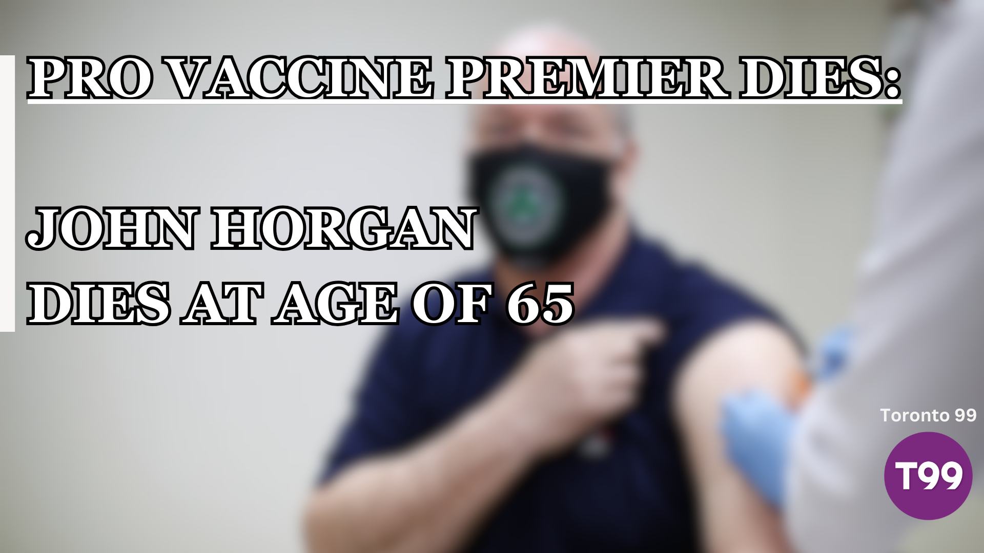 Former British Columbia premier John Horgan dead at 65 – Toronto 99